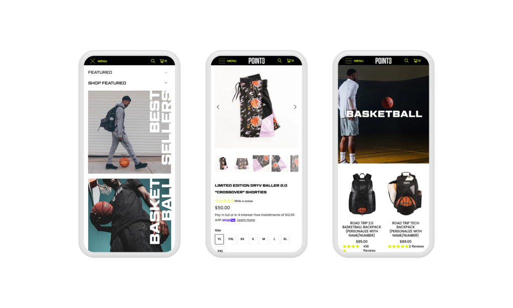 Point 3 Basketball - NEW UNIFORM DESIGN